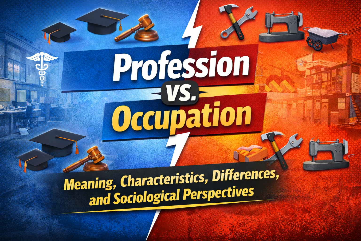 Profession vs. Occupation: Meaning, Characteristics, Differences, and ...